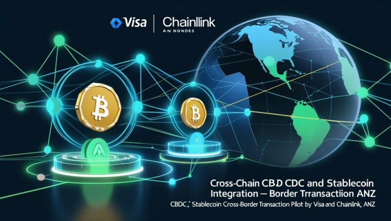 Visa and Chainlink Pilot Cross-Chain CBDC-Stablecoin Swap
