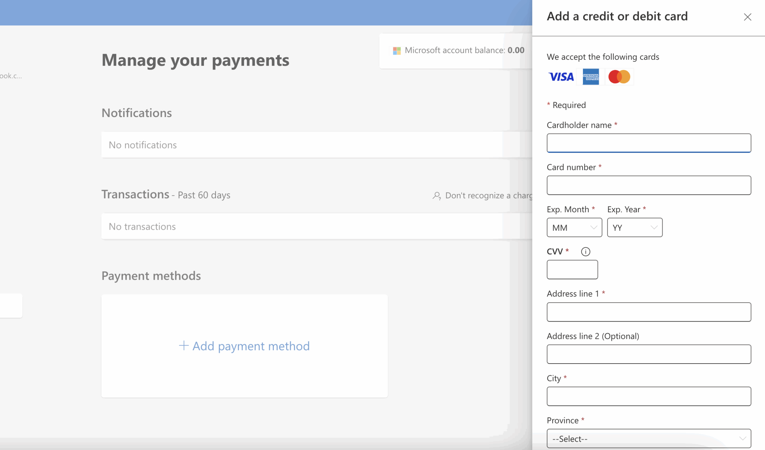 How to Use Virtual Cards for Microsoft Payments