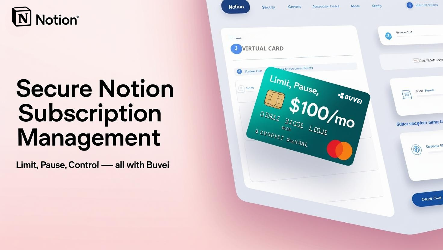 Notion Subscription Guide: How to Pay with a Virtual Card