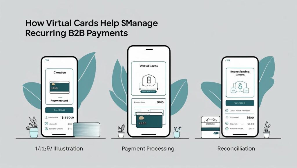 How Virtual Cards Help Manage Recurring B2B Payments