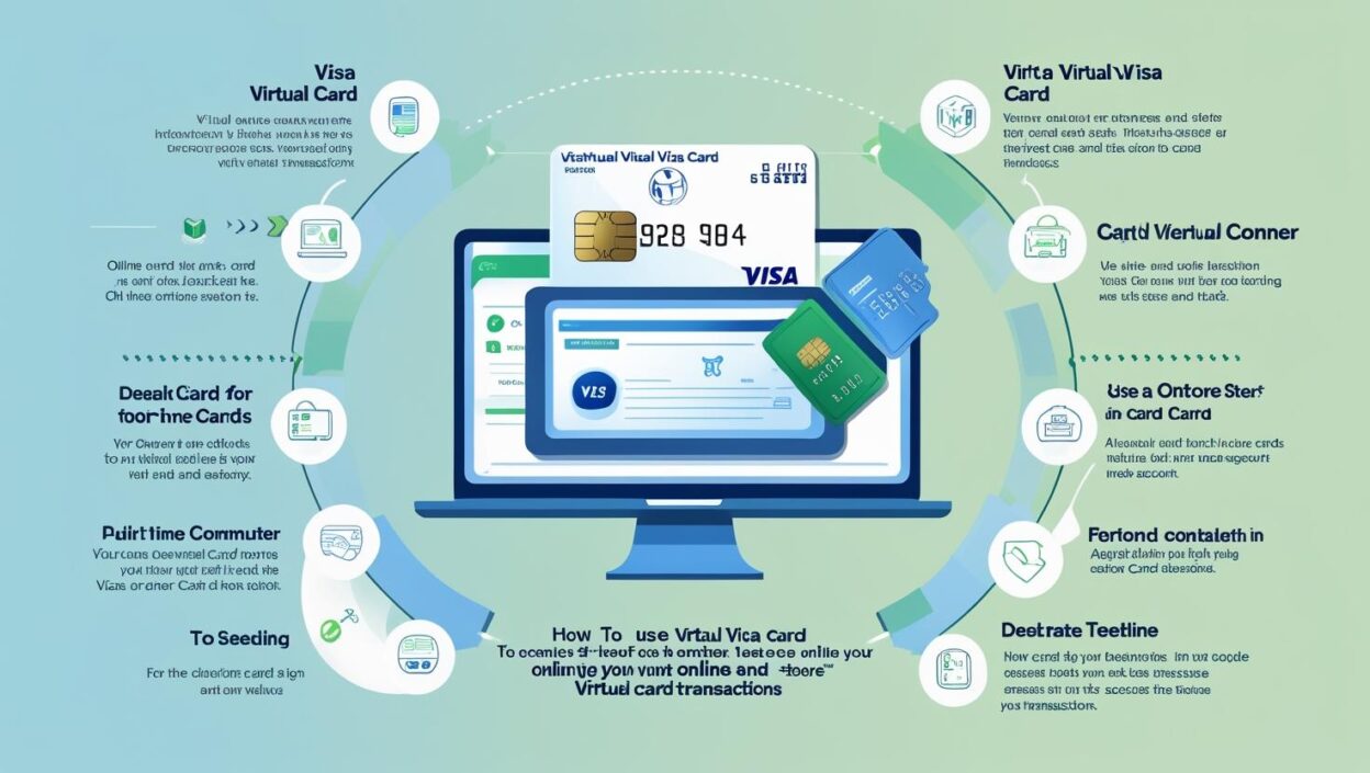How to Use a Virtual Visa Card Online & In-Store