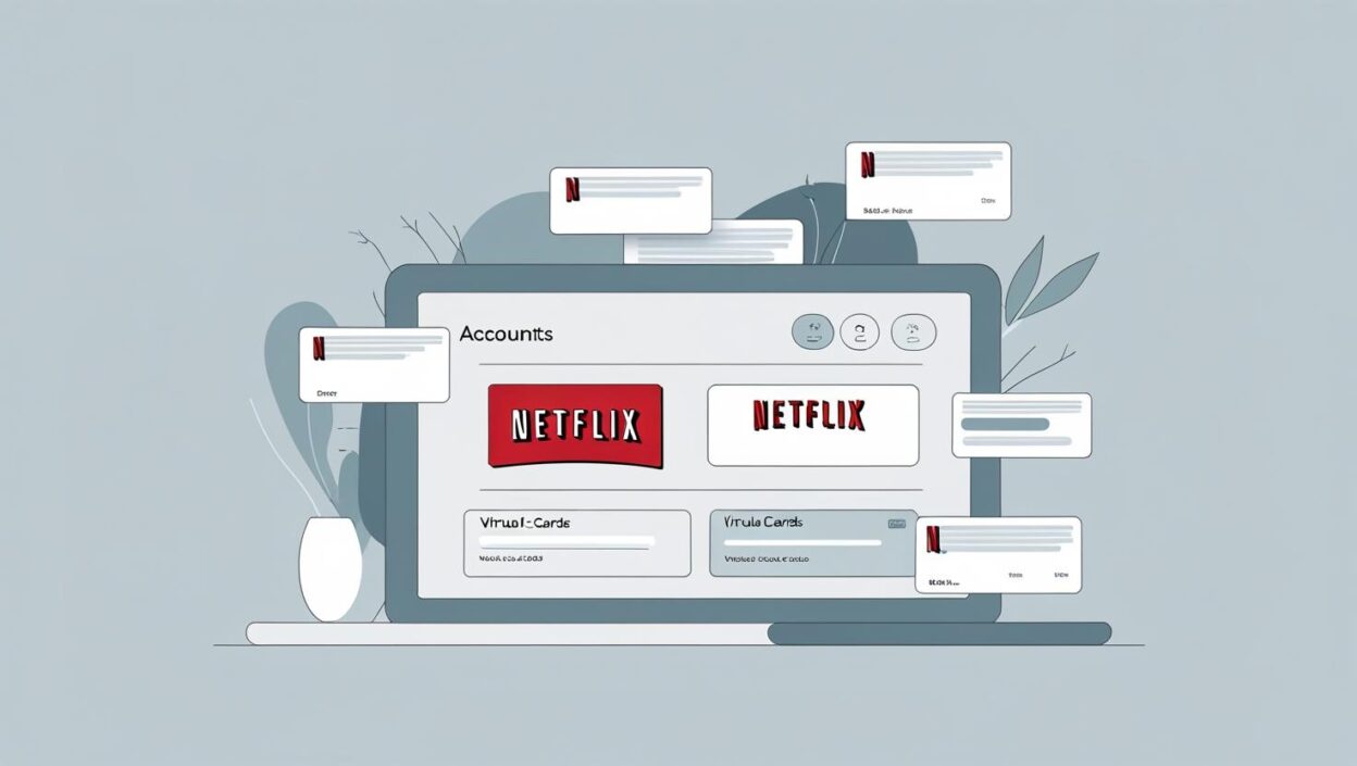 Manage Netflix, Spotify & Disney+ with Virtual Cards