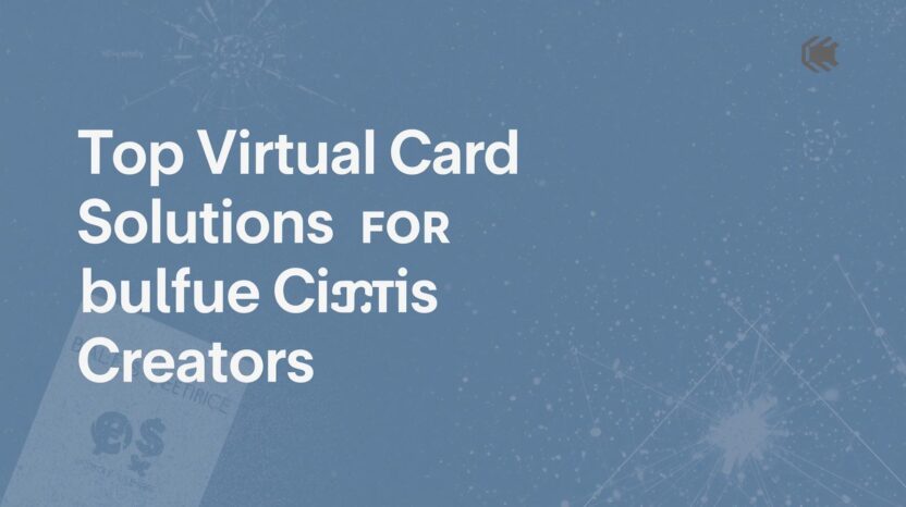 Top Virtual Card Solutions for Influencers and Content Creators in 2025 ...