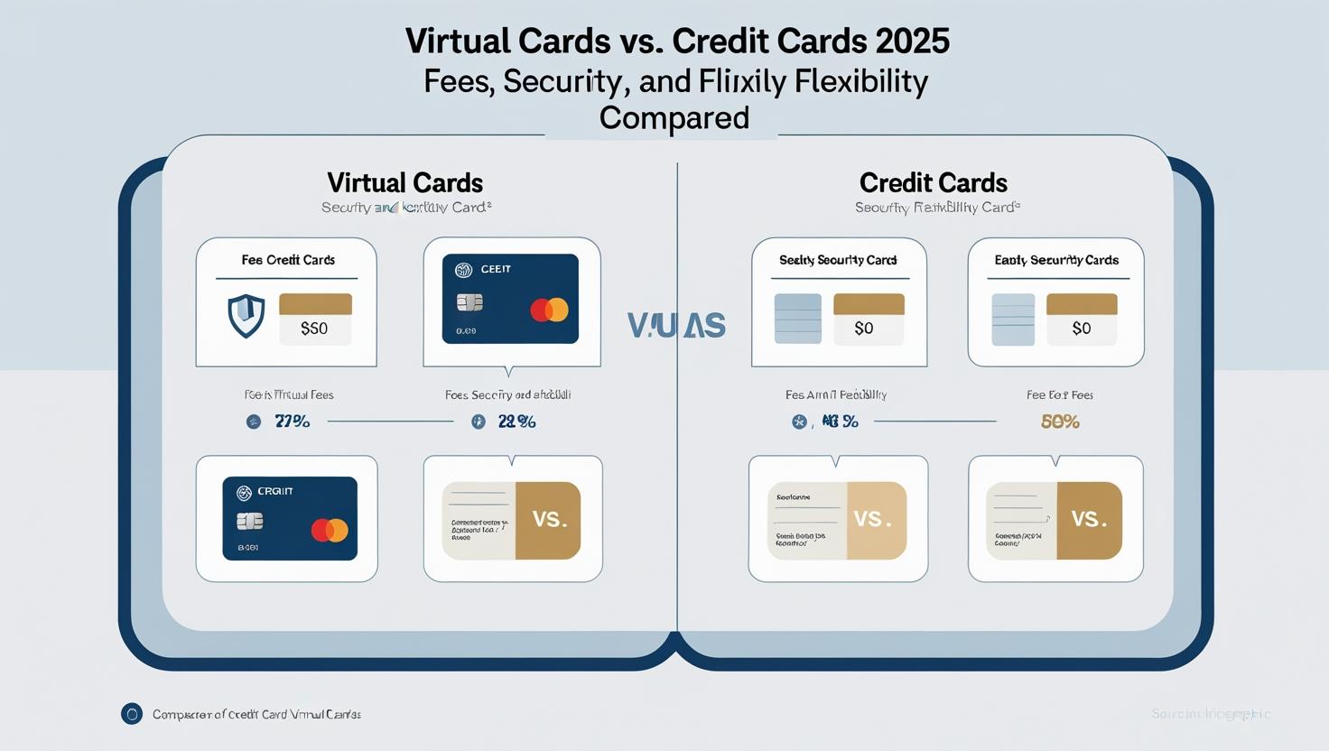 Virtual Cards vs. Credit Cards 2025: Fees, Security, and Flexibility ...