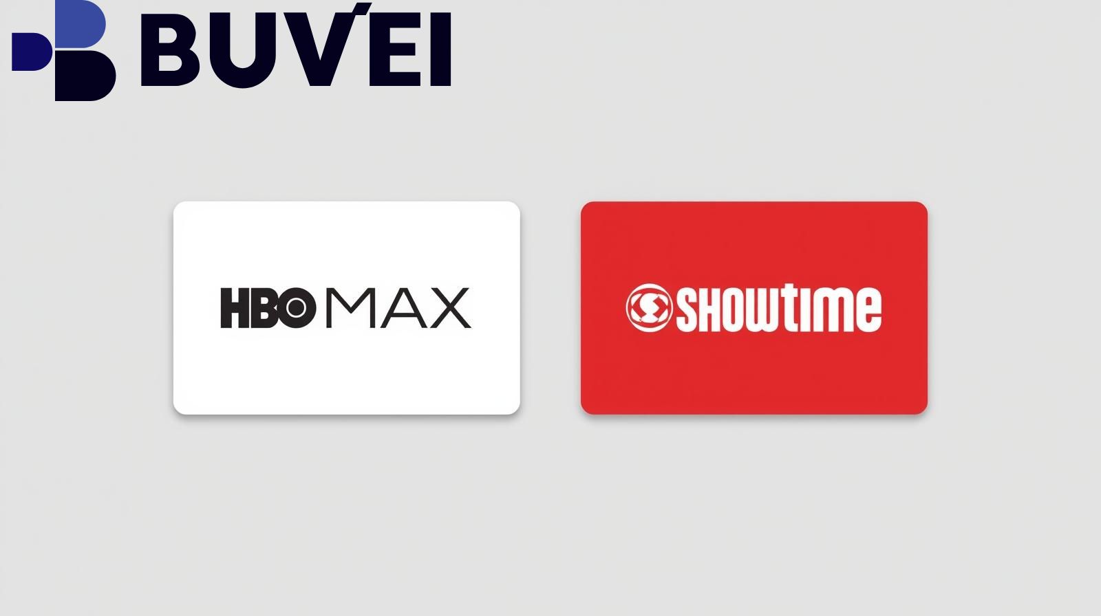 Virtual Cards for HBO Max & Showtime Subscriptions