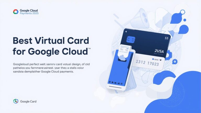 Best Virtual Card for Google Cloud Payments 2025
