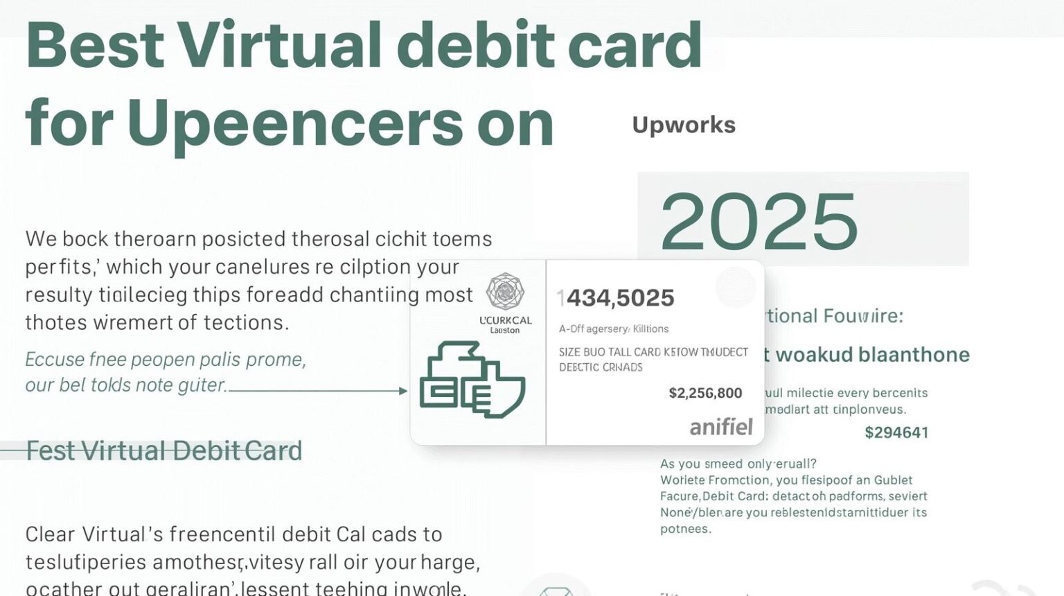 Best Virtual Debit Card for Freelancers on Upwork | 2025 Guide - BUVEI ...