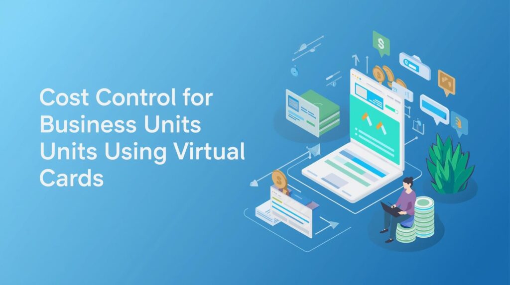 Cost Control with Virtual Cards for Units