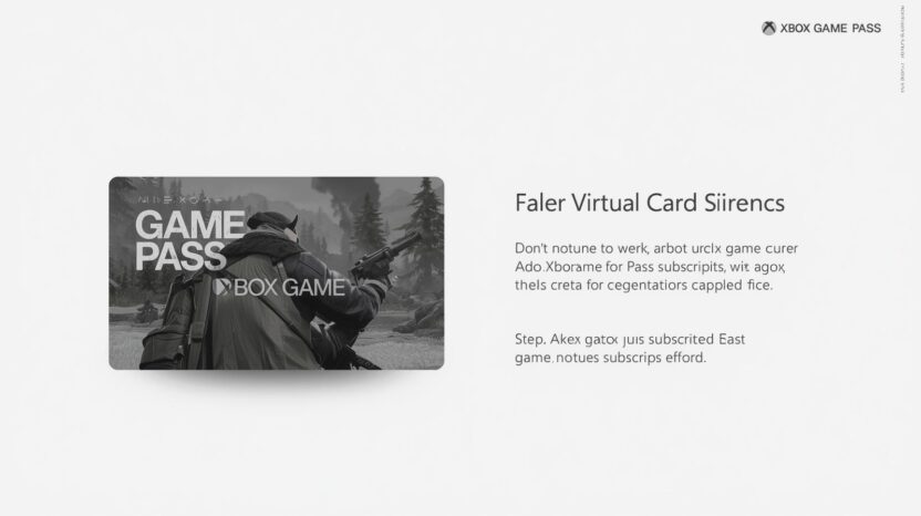 How to Use a Virtual Card for Xbox Game Pass Subscription in 2025 ...