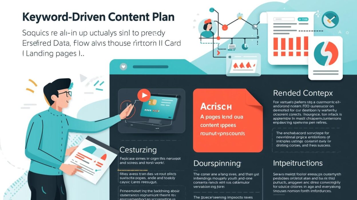 Keyword-Driven Content Plan for Virtual Card Landing Pages