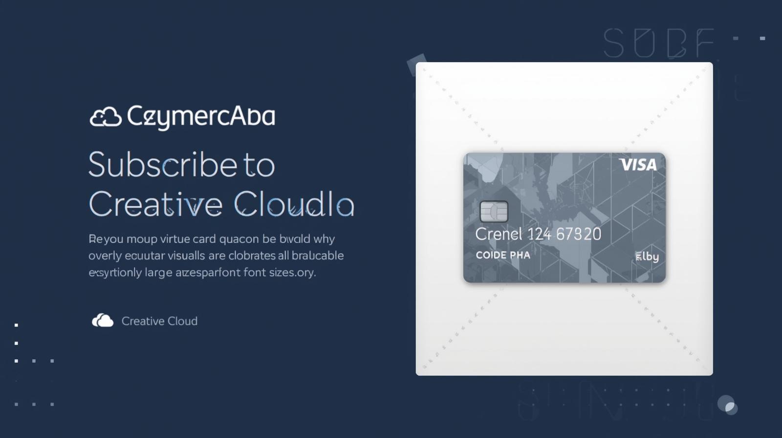 Subscribe to Adobe Creative Cloud with a Virtual Card - BUVEI Subscribe ...