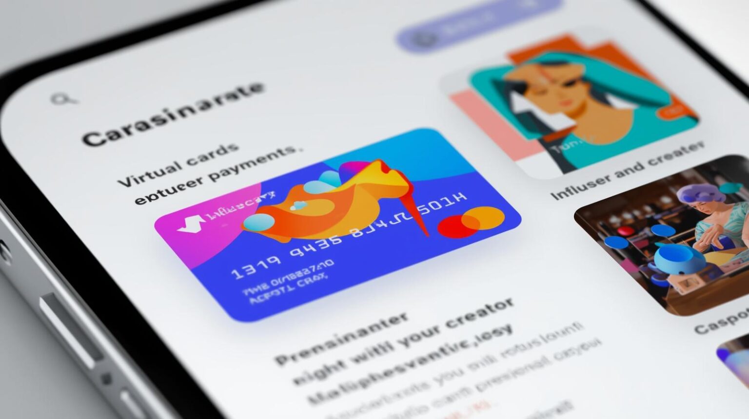 Virtual Cards for Influencer and Creator Payments
