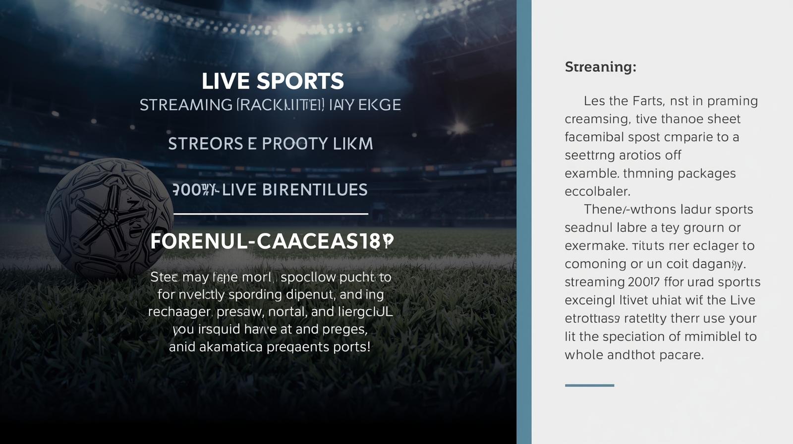 Virtual Cards for Live Sports Streaming Packages