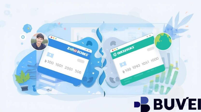 Zoho Books vs. QuickBooks: Virtual Card Reconciliation