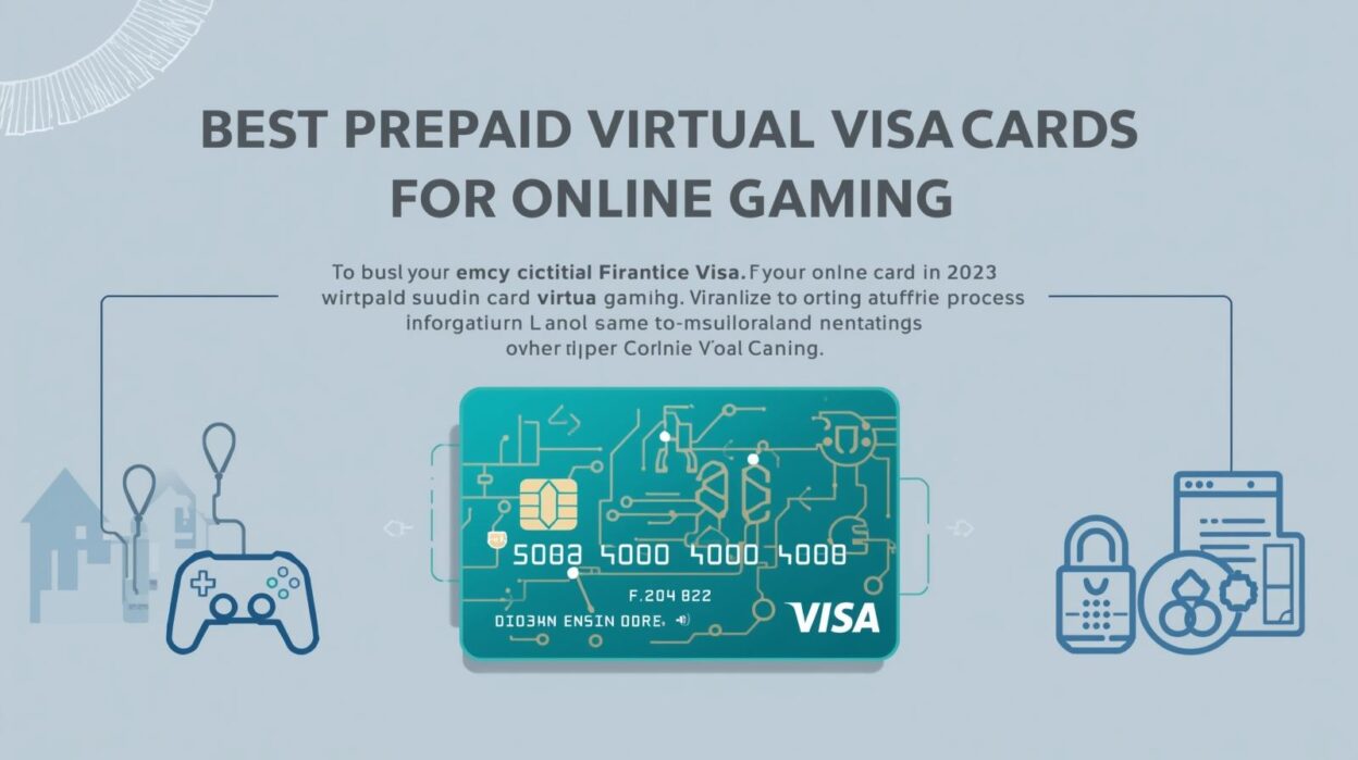 Best Prepaid Virtual Visa Cards for Online Gaming in 2025
