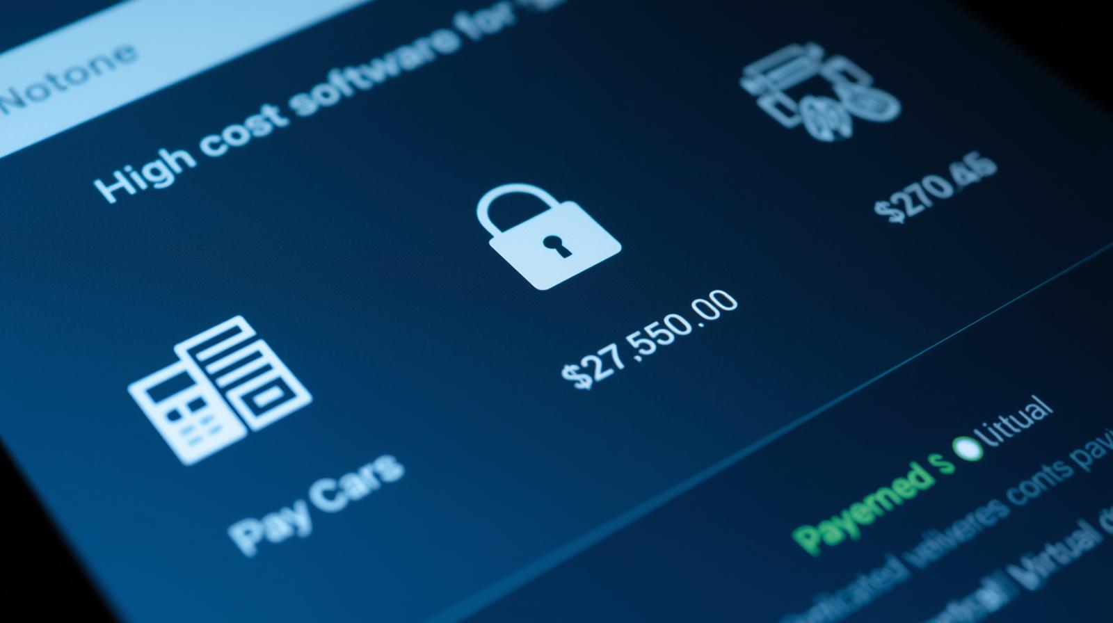 Securing High-Cost Software Licenses with Dedicated Virtual Cards