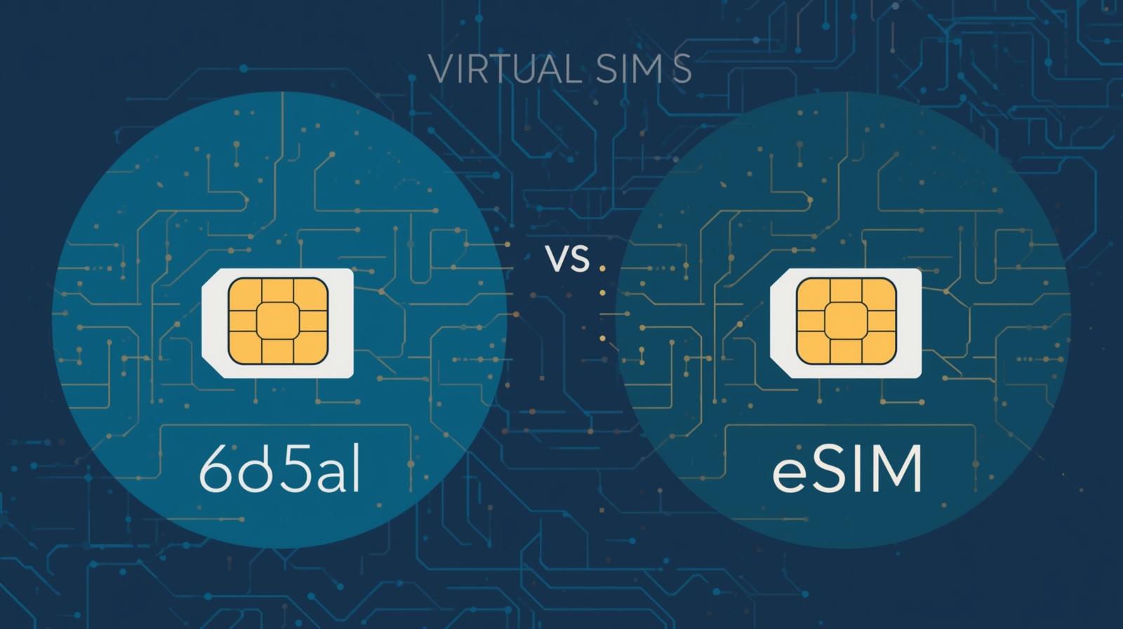 Virtual SIM vs eSIM: Which Is Better in 2025?
