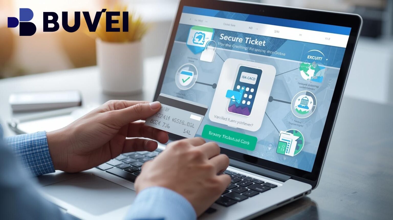 Secure Ticket Purchases Using Virtual Cards Online