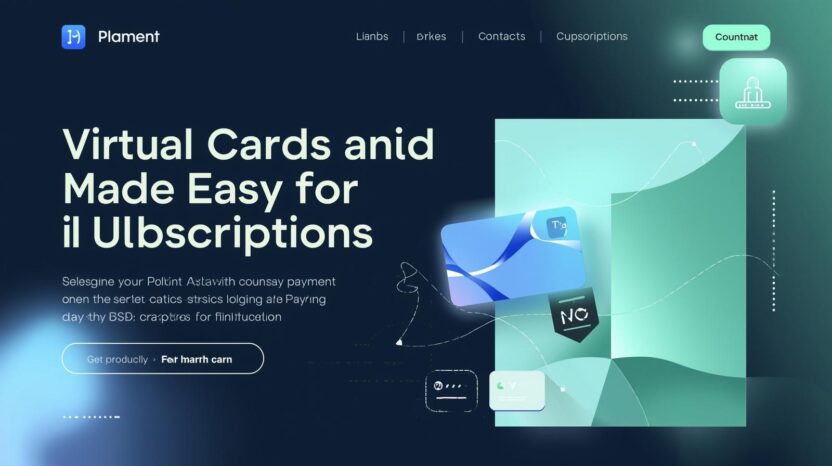 Virtual Cards Made Easy for Subscriptions