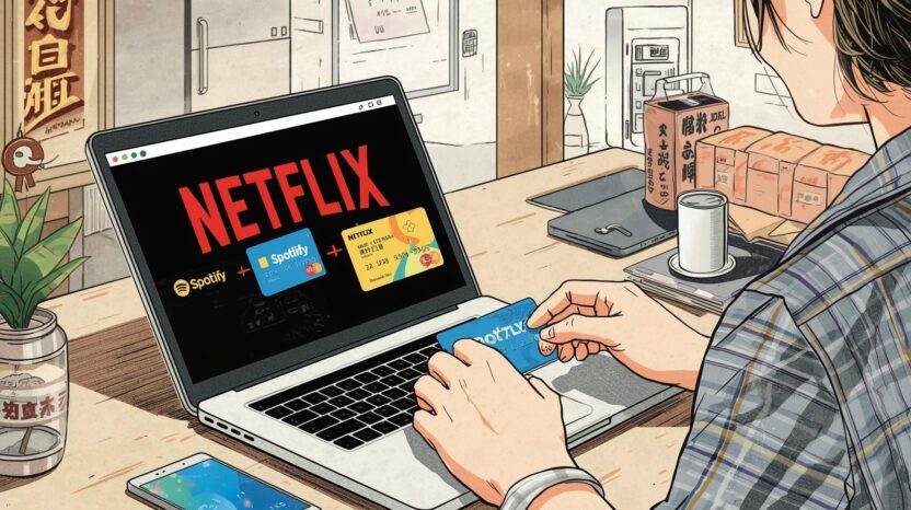 Pay Netflix in Japan Using Virtual Cards
