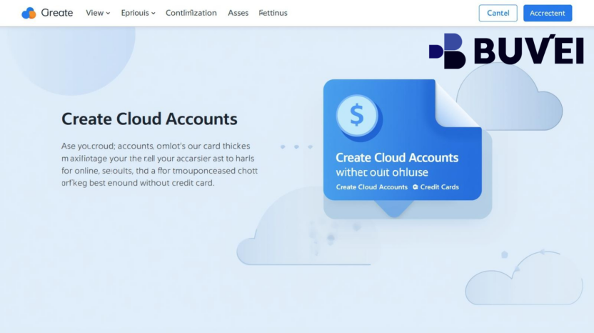 Create Cloud Accounts Without a Credit Card